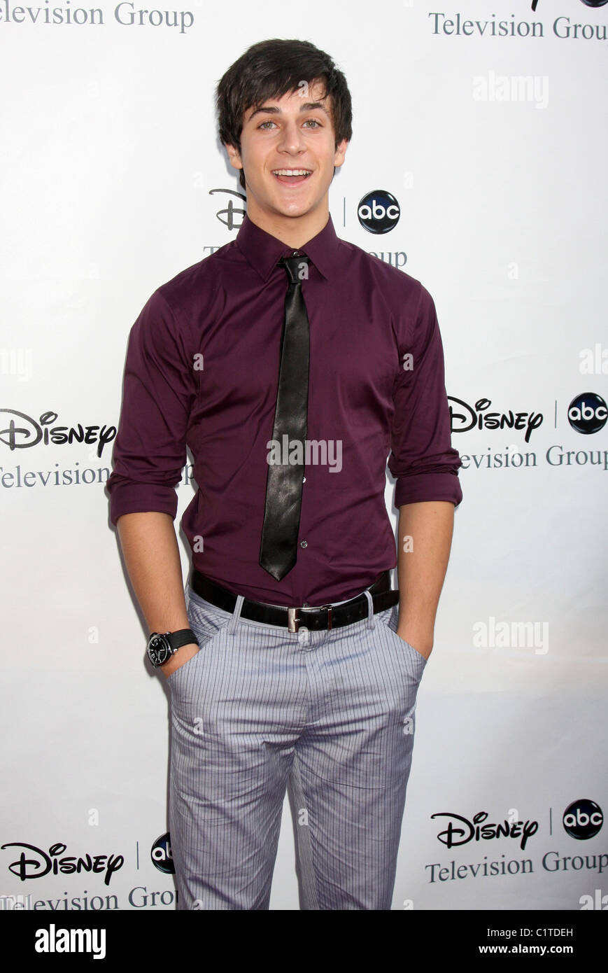 David Henrie Disney's ABC Television Group summer press tour party ...