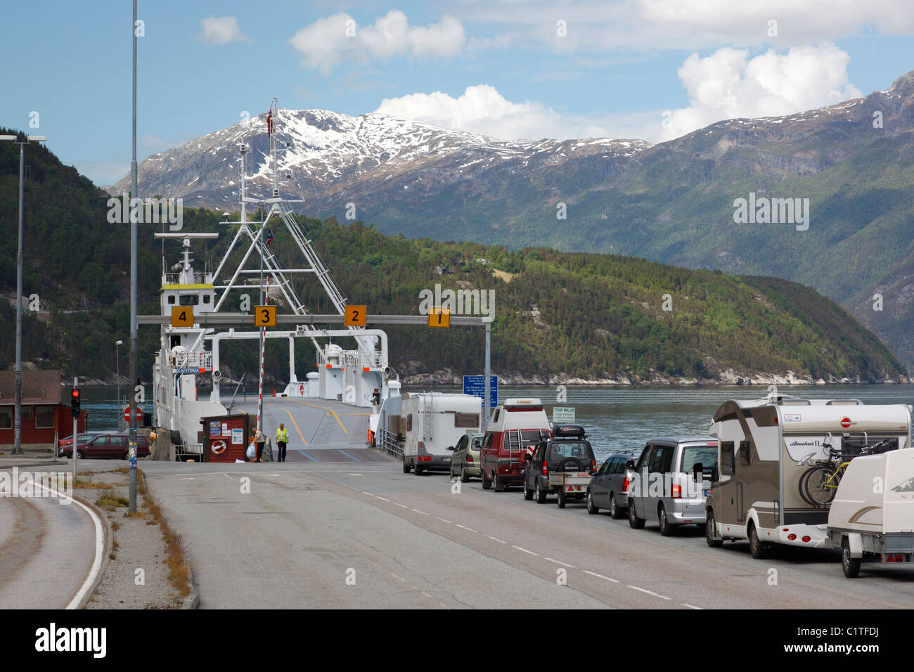 Bruravik ferry hi-res stock photography and images - Alamy
