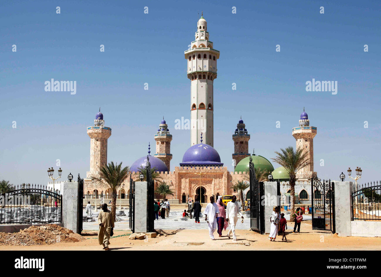 The Great Mosque, Touba, Senegal, West Africa Stock Photo - Alamy