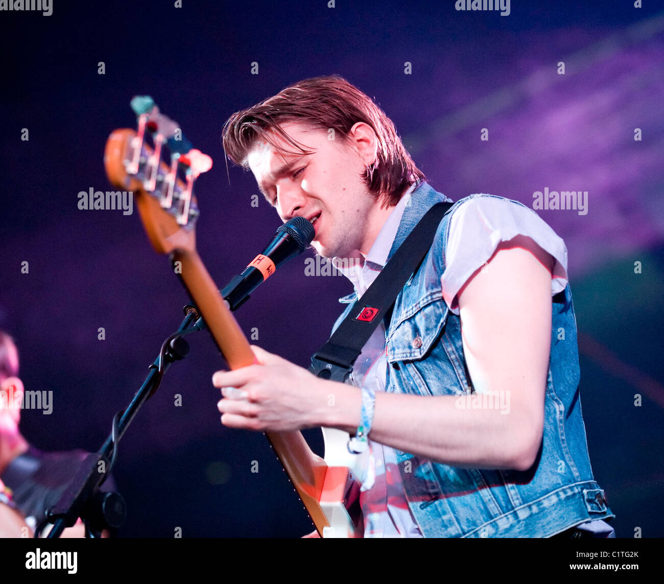 Wild Beasts performing live at Field Day in Victoria Park London ...