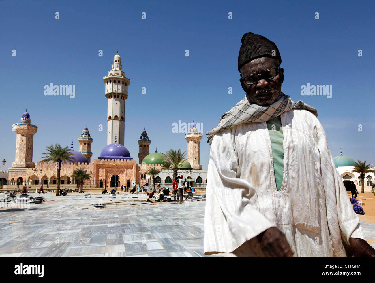 The Great Mosque, Touba, Senegal, West Africa Stock Photo - Alamy