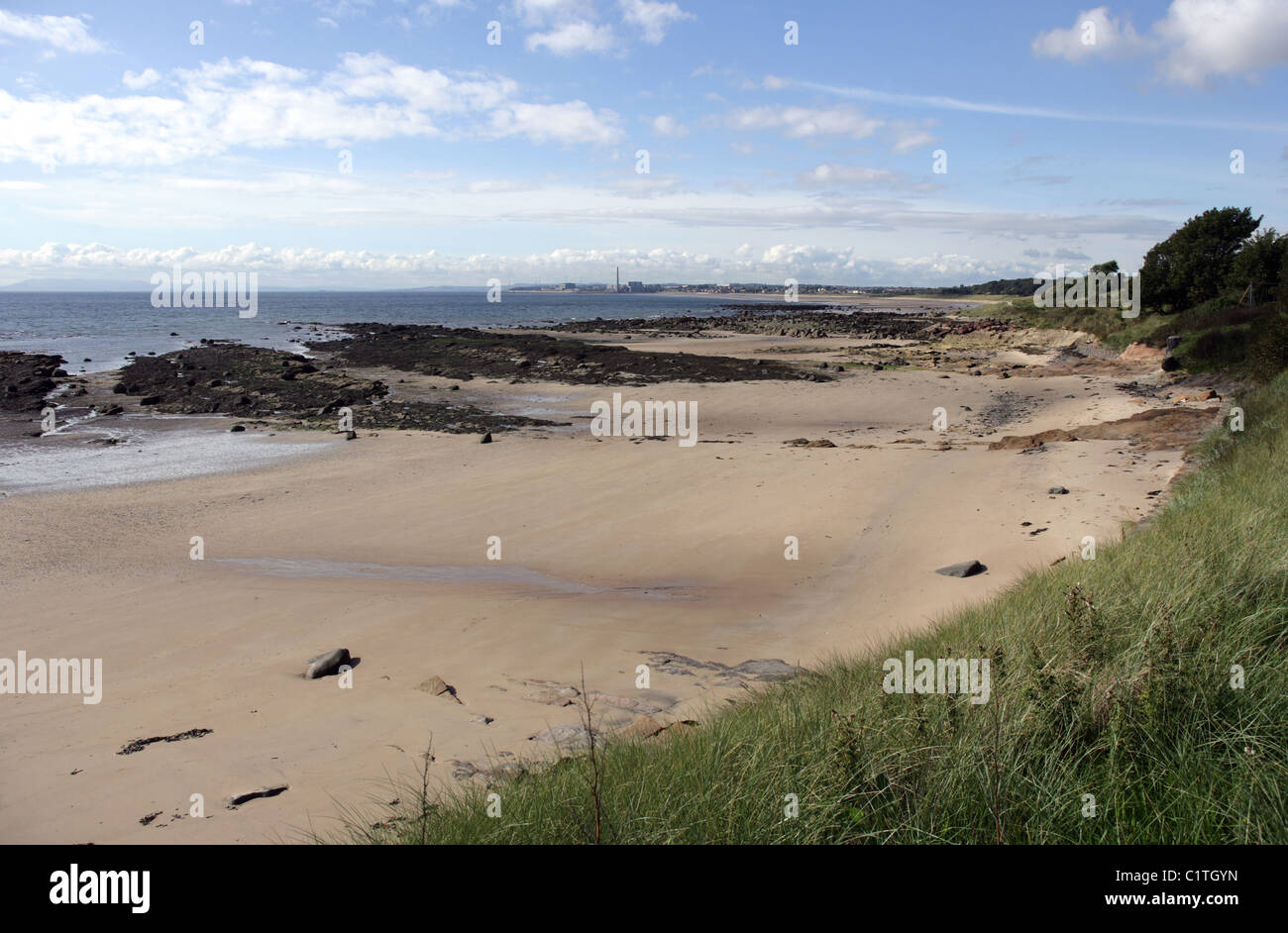 Beach Near Largo Fife Stock Photo - Alamy