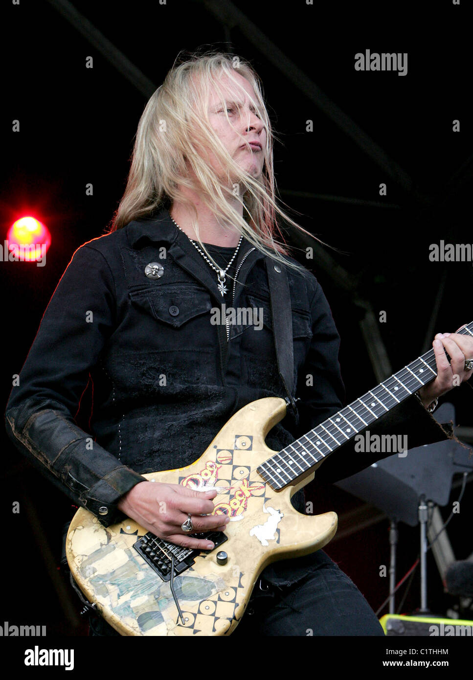 Jerry Cantrell , of Alice In Chains performing live at Sonisphere ...