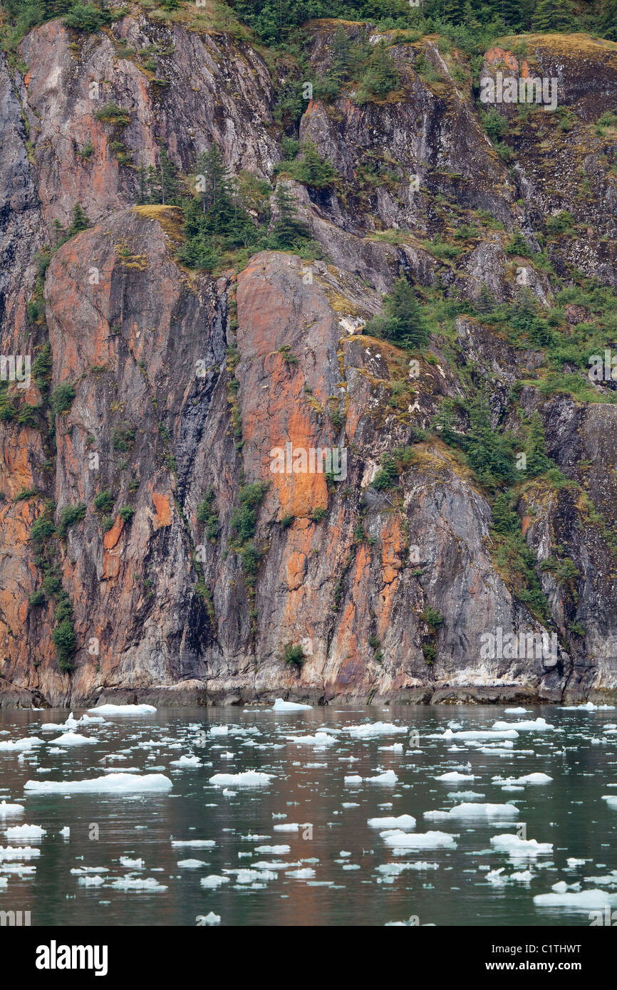 Icebergs, Endicott Arm, Alaska, USA Stock Photo - Alamy