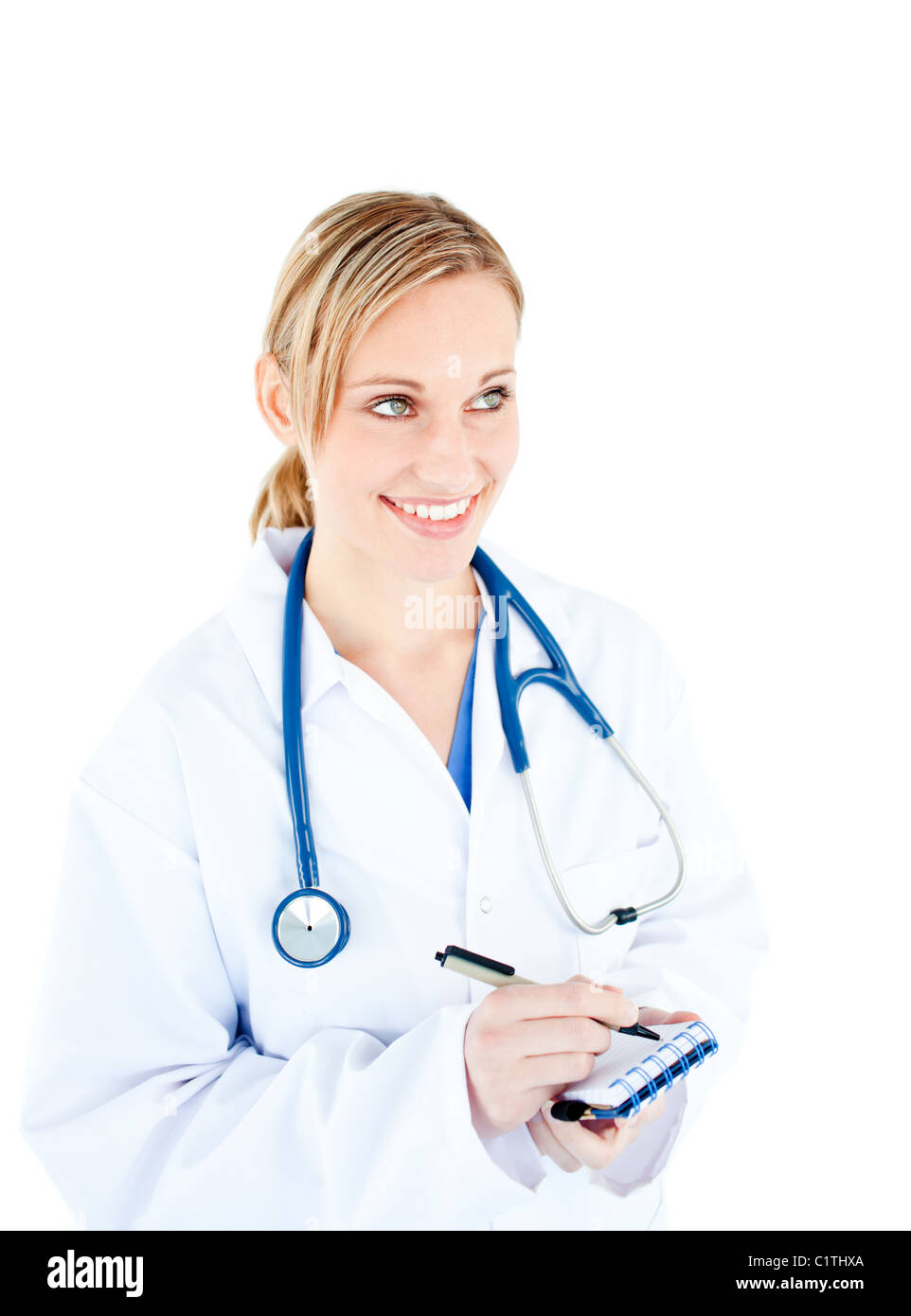 Charismatic young woman doctor in hi-res stock photography and images ...