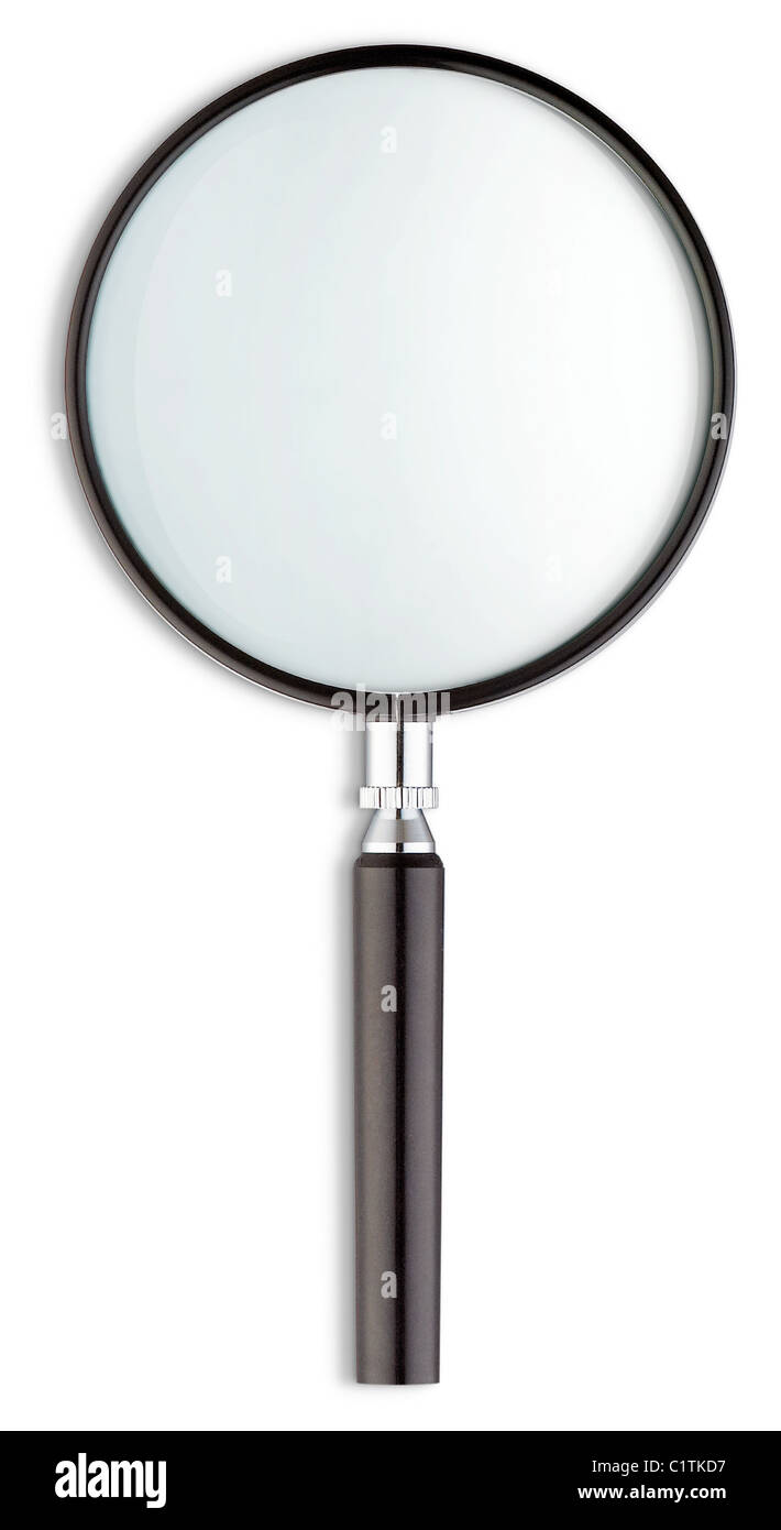 Magnifying glass Cut Out Stock Images & Pictures - Alamy
