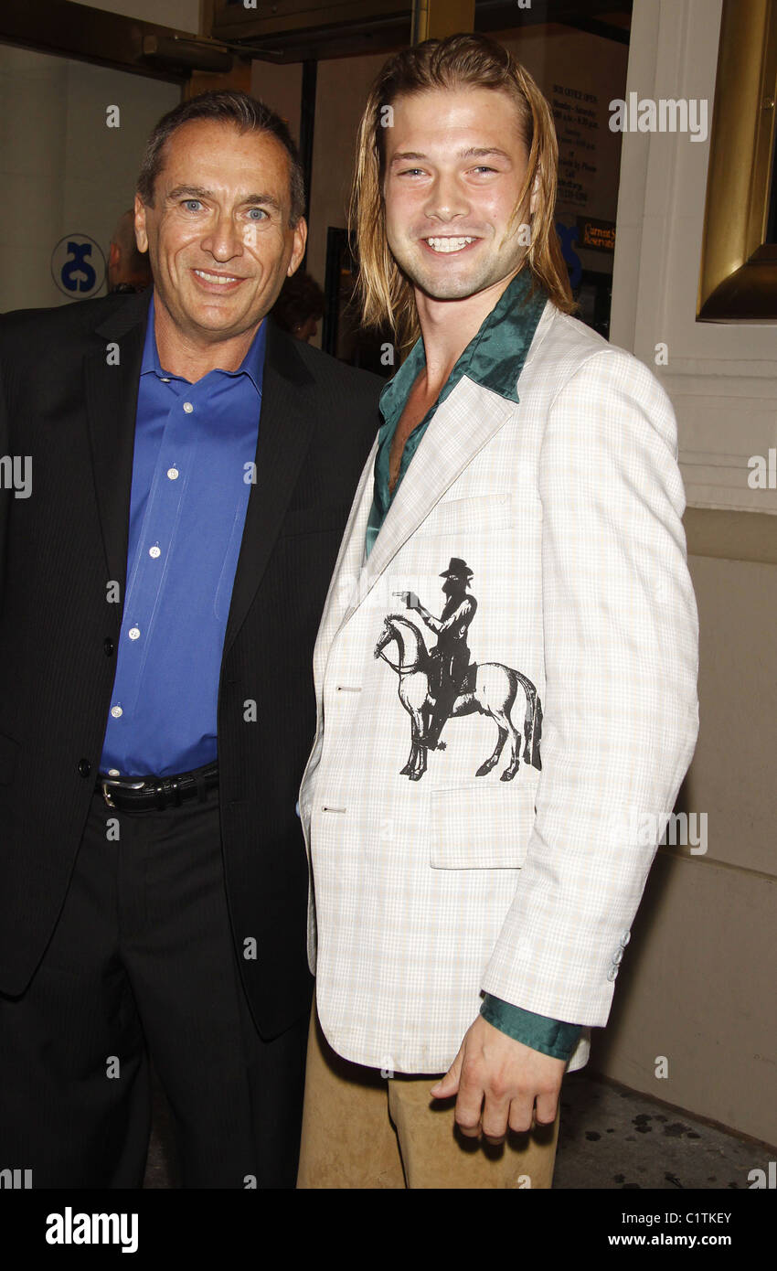 Brandon Ruckdashel Opening Night performance of the Broadway musical ...