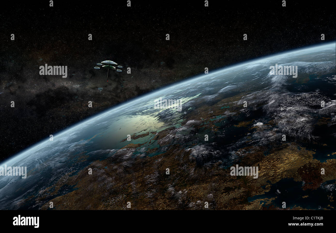 A space station orbits a planet that is known for its dangerous fauna ...