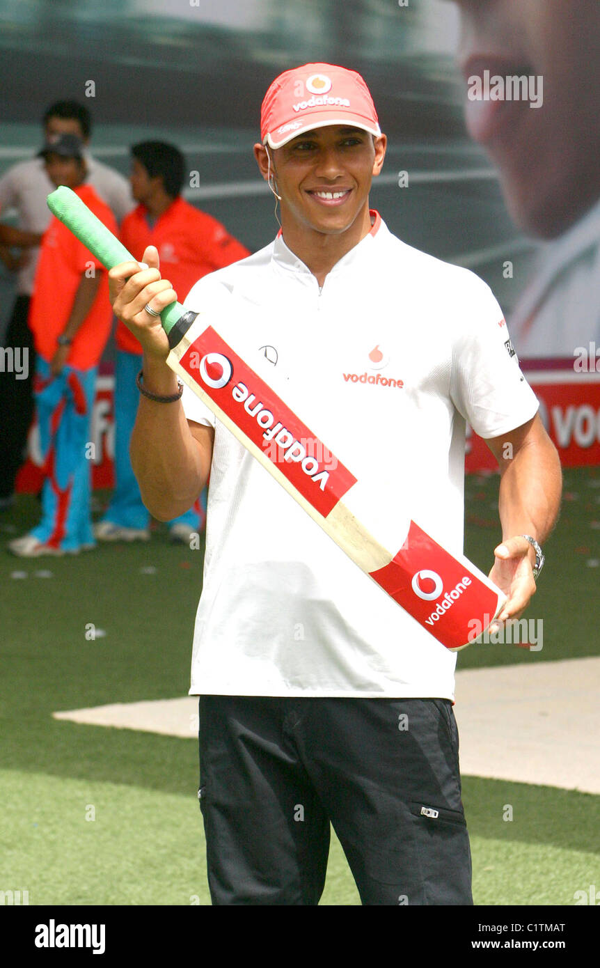 Formula One World Champion Lewis Hamilton entertained hundreds of fans ...