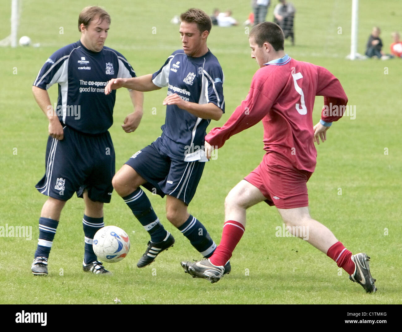 Jamie Lomas of Hollyoaks (centre) and Coronation Street's Alan Halsall ...