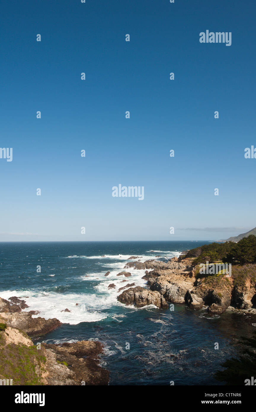 Big Sur, California. Coastline south of Monterey Stock Photo - Alamy