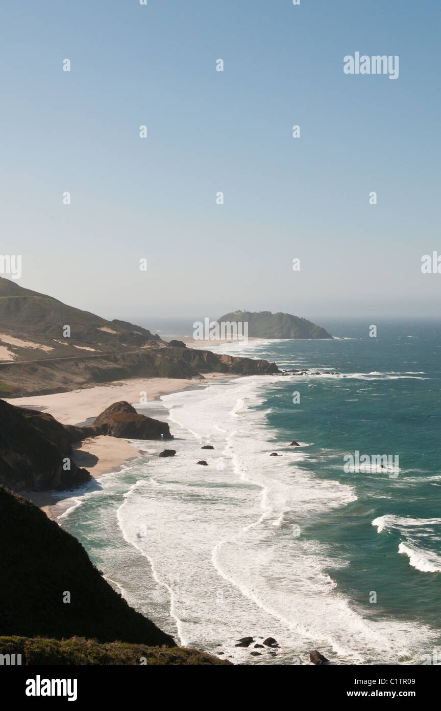 Big Sur, California. Coastline south of Monterey Stock Photo - Alamy