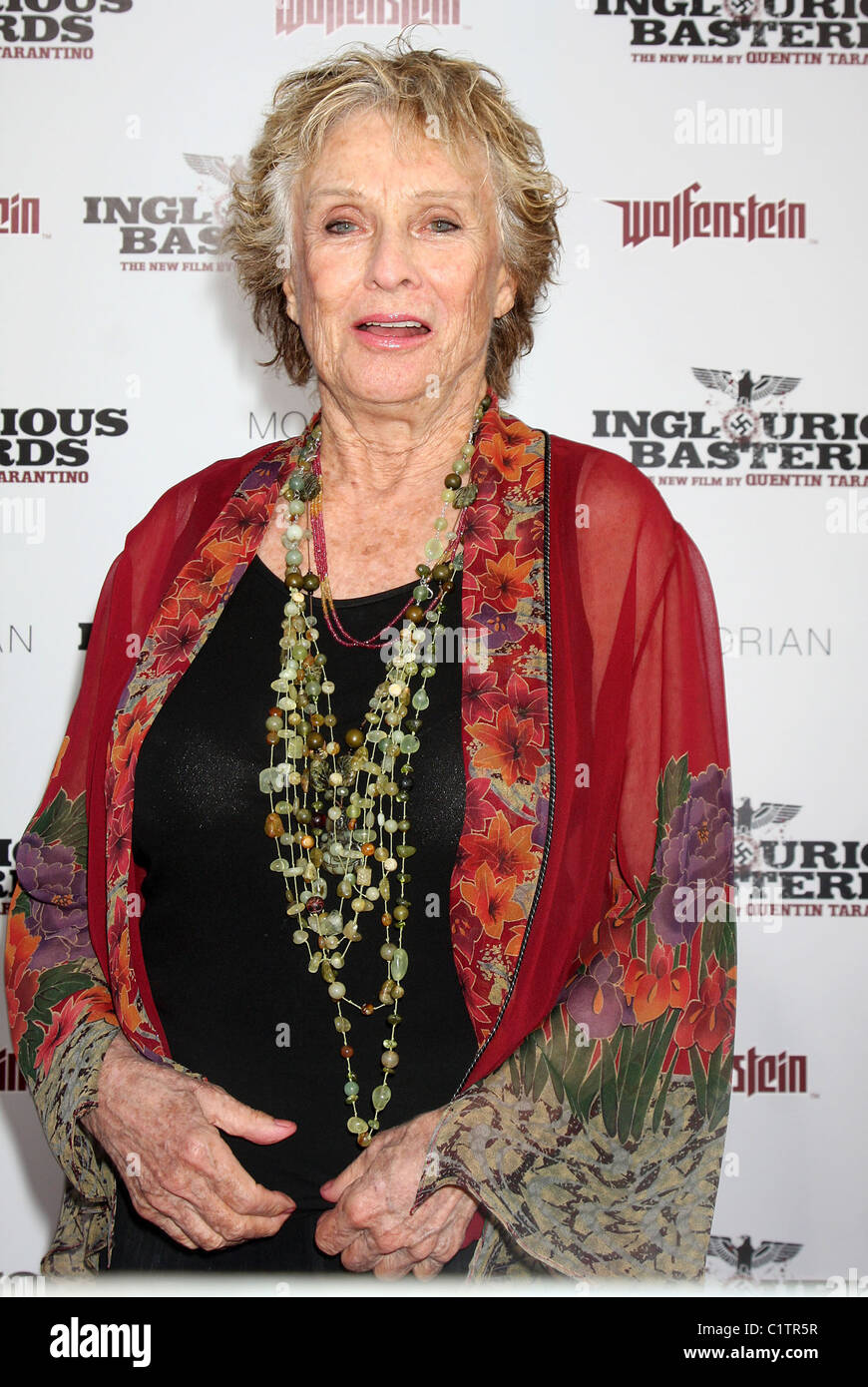 Cloris Leachman Los Angeles Premiere of Inglourious Basterds Premiere ...