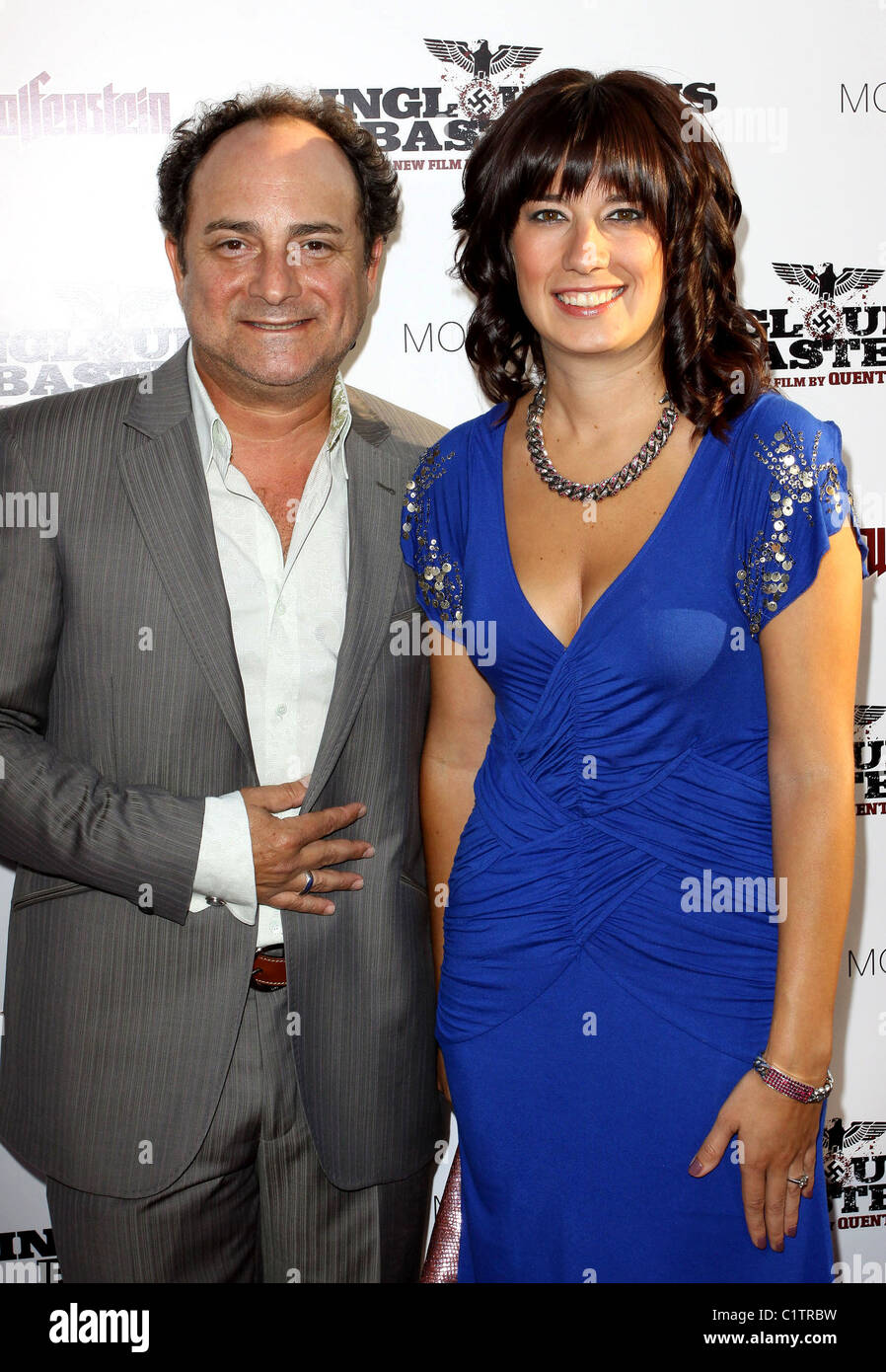 Kevin Pollak and guest Los Angeles Premiere of Inglourious Basterds ...