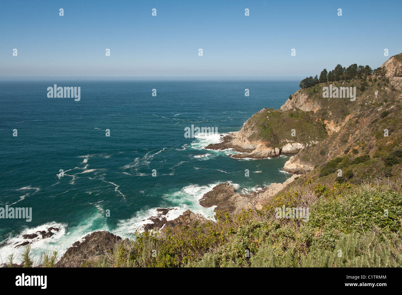 Big Sur, California. Coastline south of Monterey Stock Photo - Alamy
