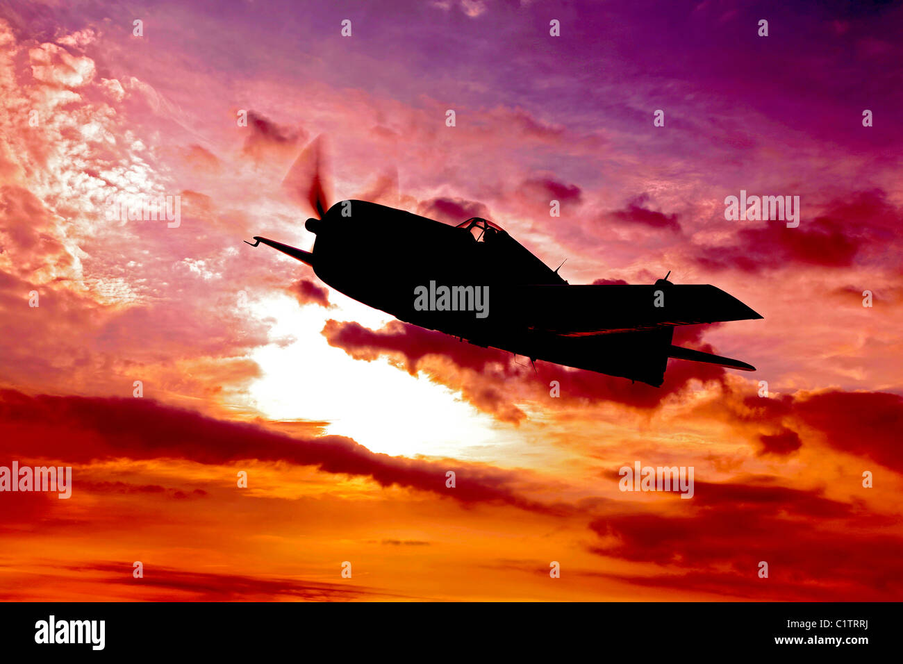 Grumman F6f Hellcat Warbird Stock Photos & Grumman F6f Hellcat Warbird ...
