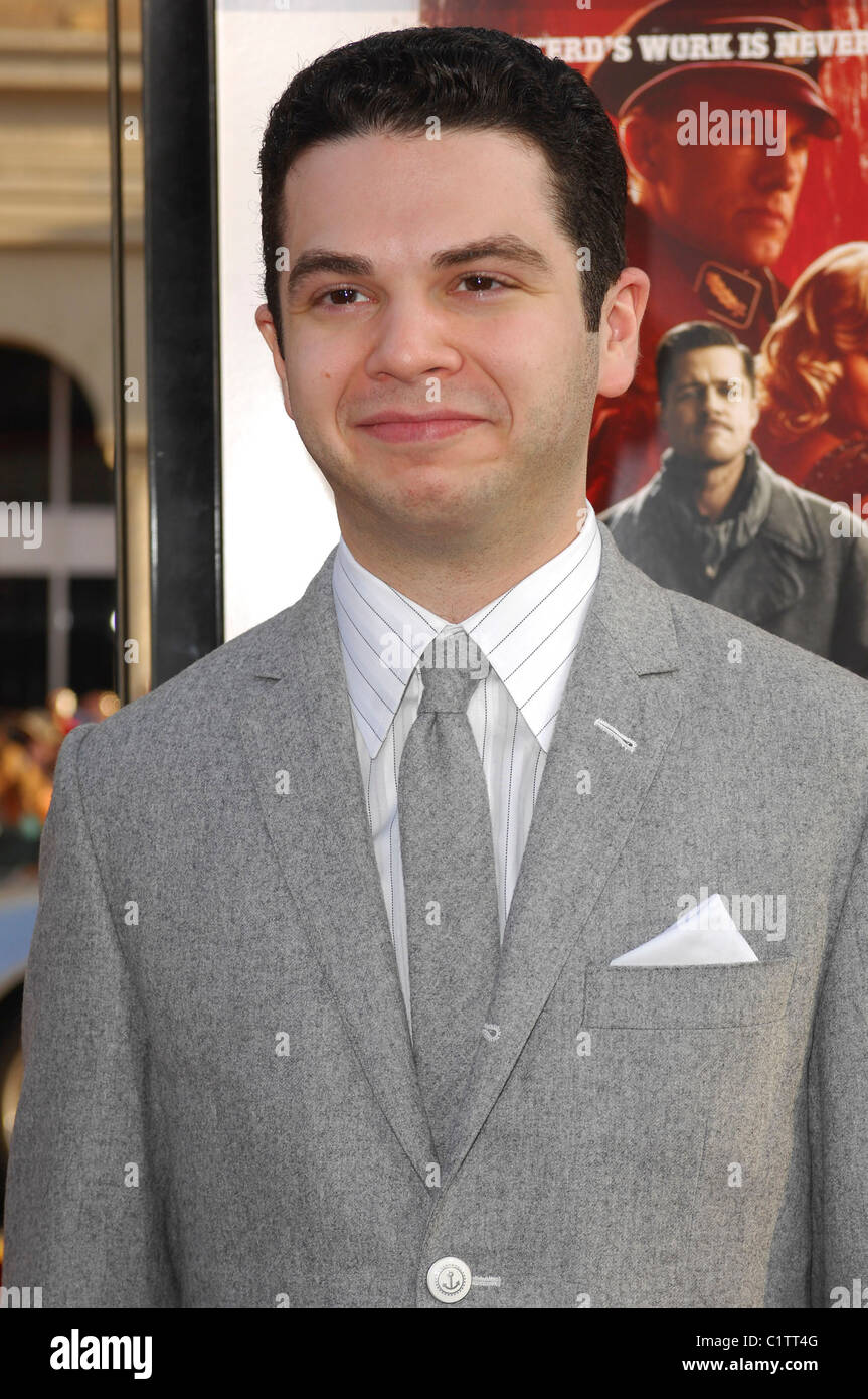 Samm Levine Los Angeles Premiere of Inglourious Basterds Premiere held ...