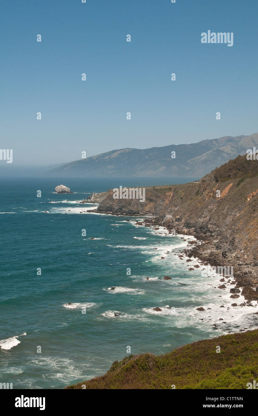 Big Sur, California. Coastline south of Monterey Stock Photo - Alamy