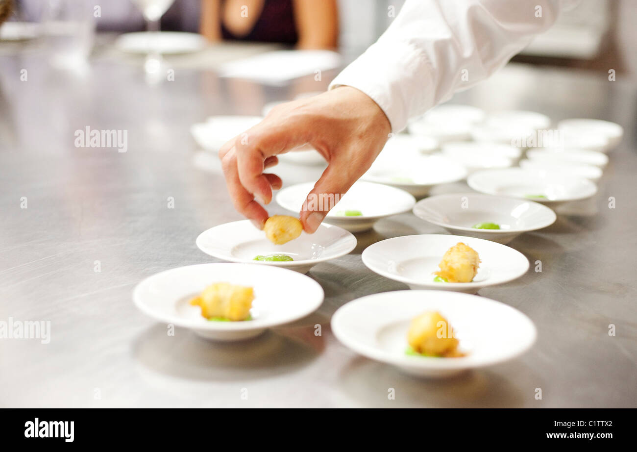 Appetizers chefs hi-res stock photography and images - Alamy