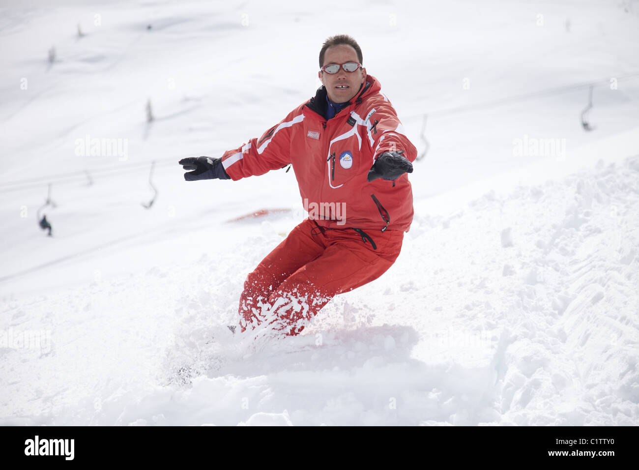 Snowboard snowboarden hi-res stock photography and images - Alamy