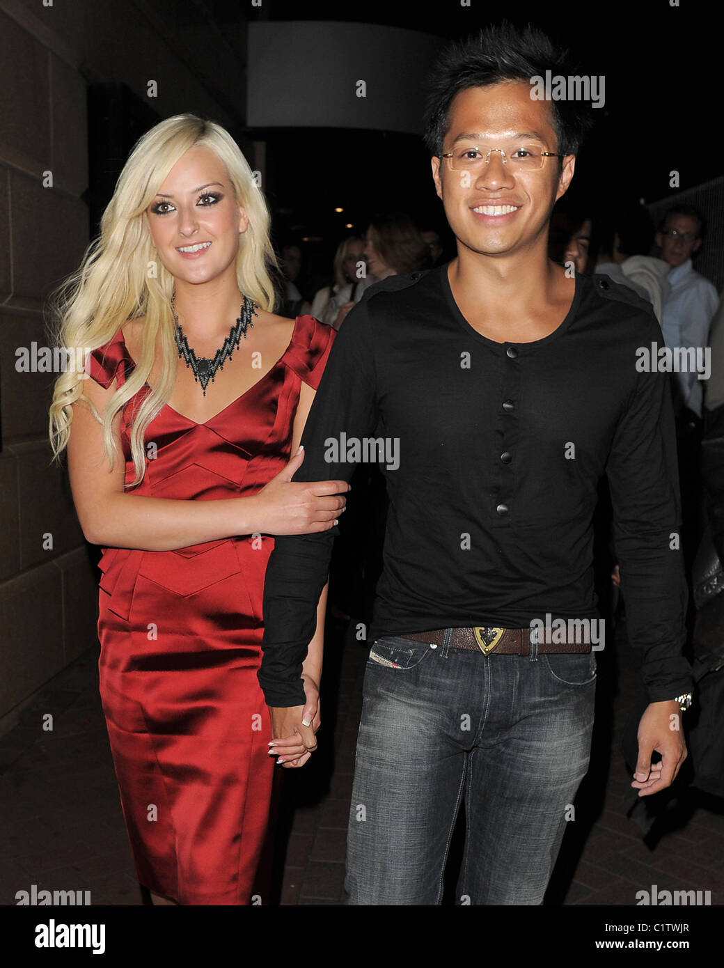 Ex Big Brother 10 couple Karly Ashworth and Kenneth Tong The UK ...
