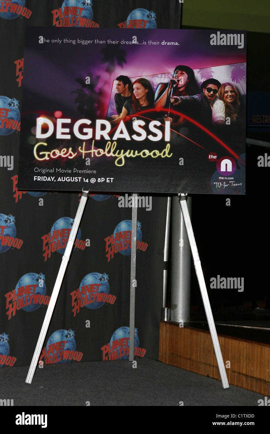 Atmosphere The launch of 'Degrassi goes Hollywood' held at Planet ...