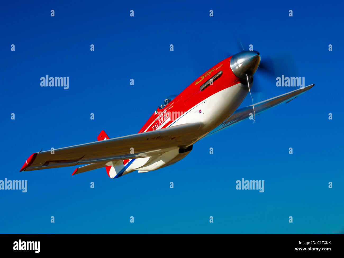 Strega, a highly modified North American P-51D Mustang used in ...