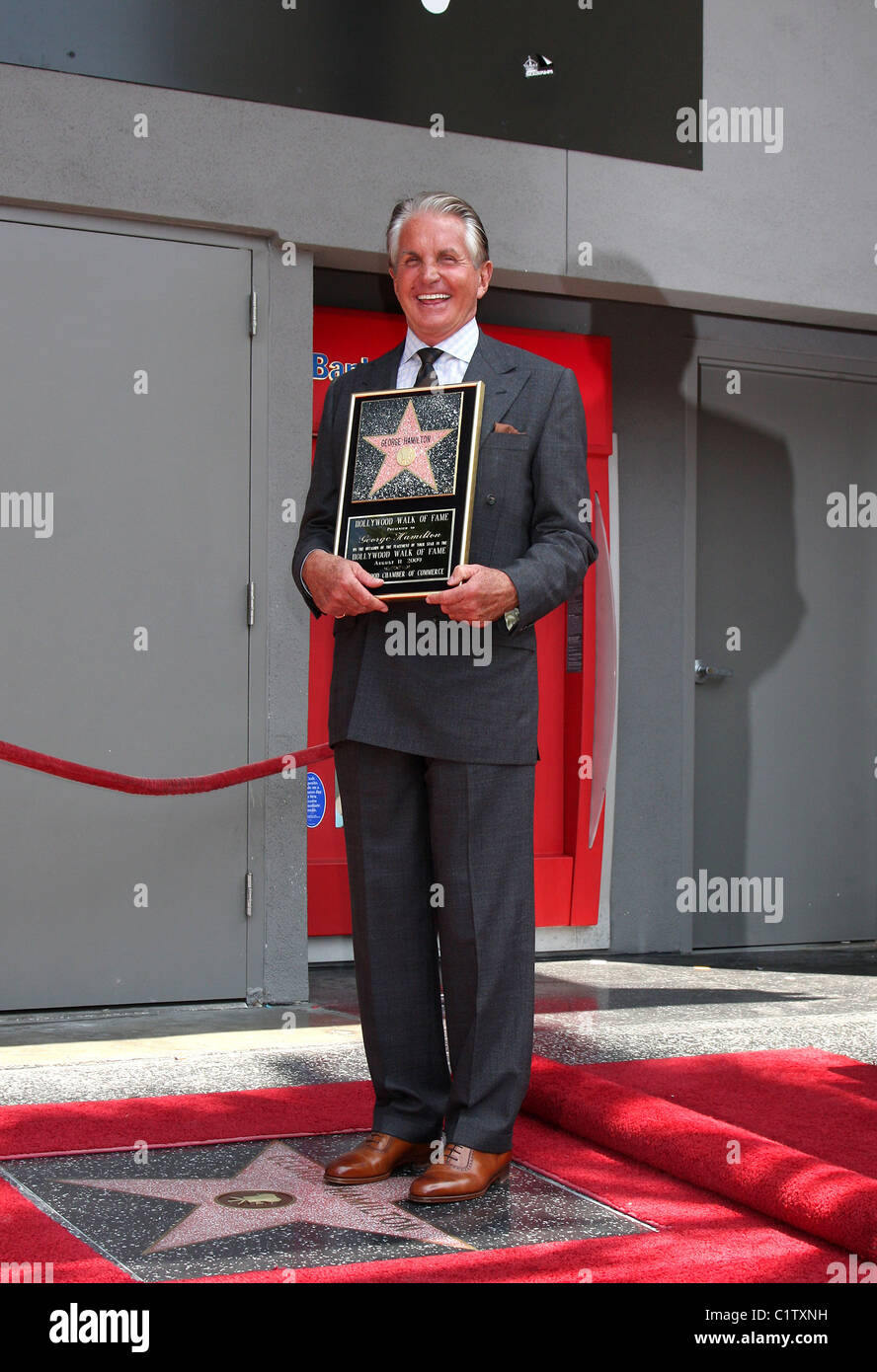 George Hamilton is honored on the Hollywood Walk Of Fame. Hollywood ...