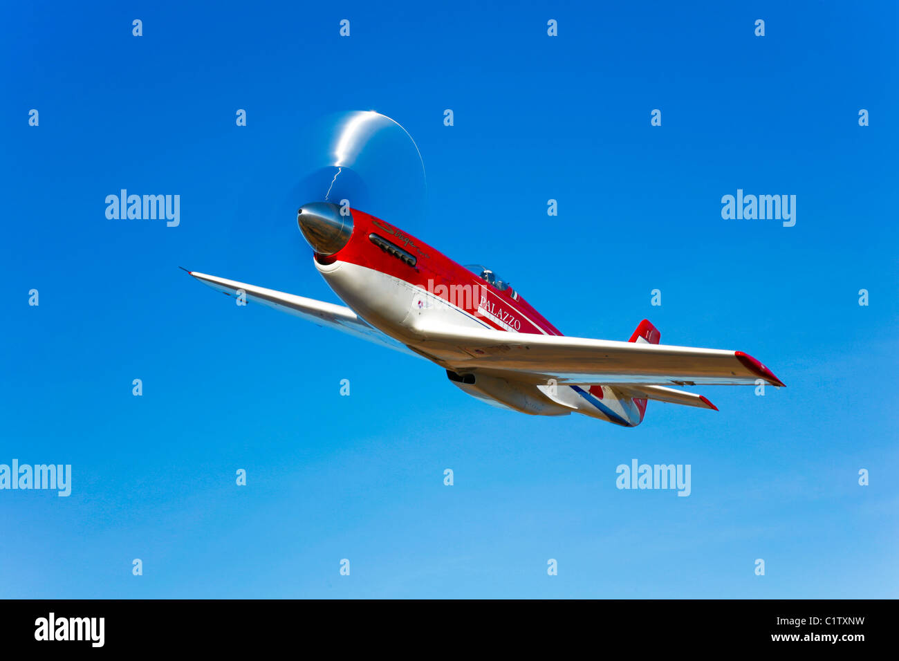 Strega, a highly modified North American P-51D Mustang used in ...