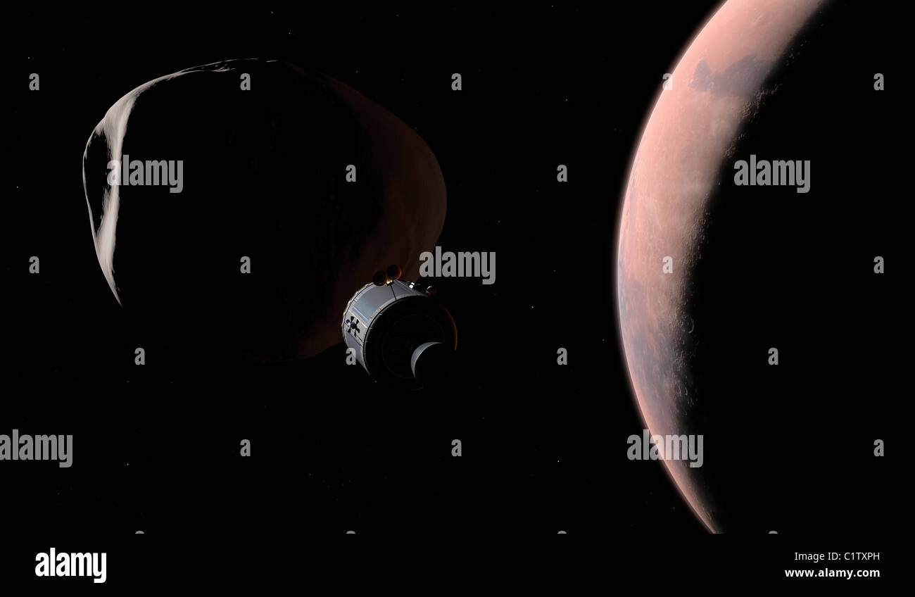 Space probe phobos hi-res stock photography and images - Alamy