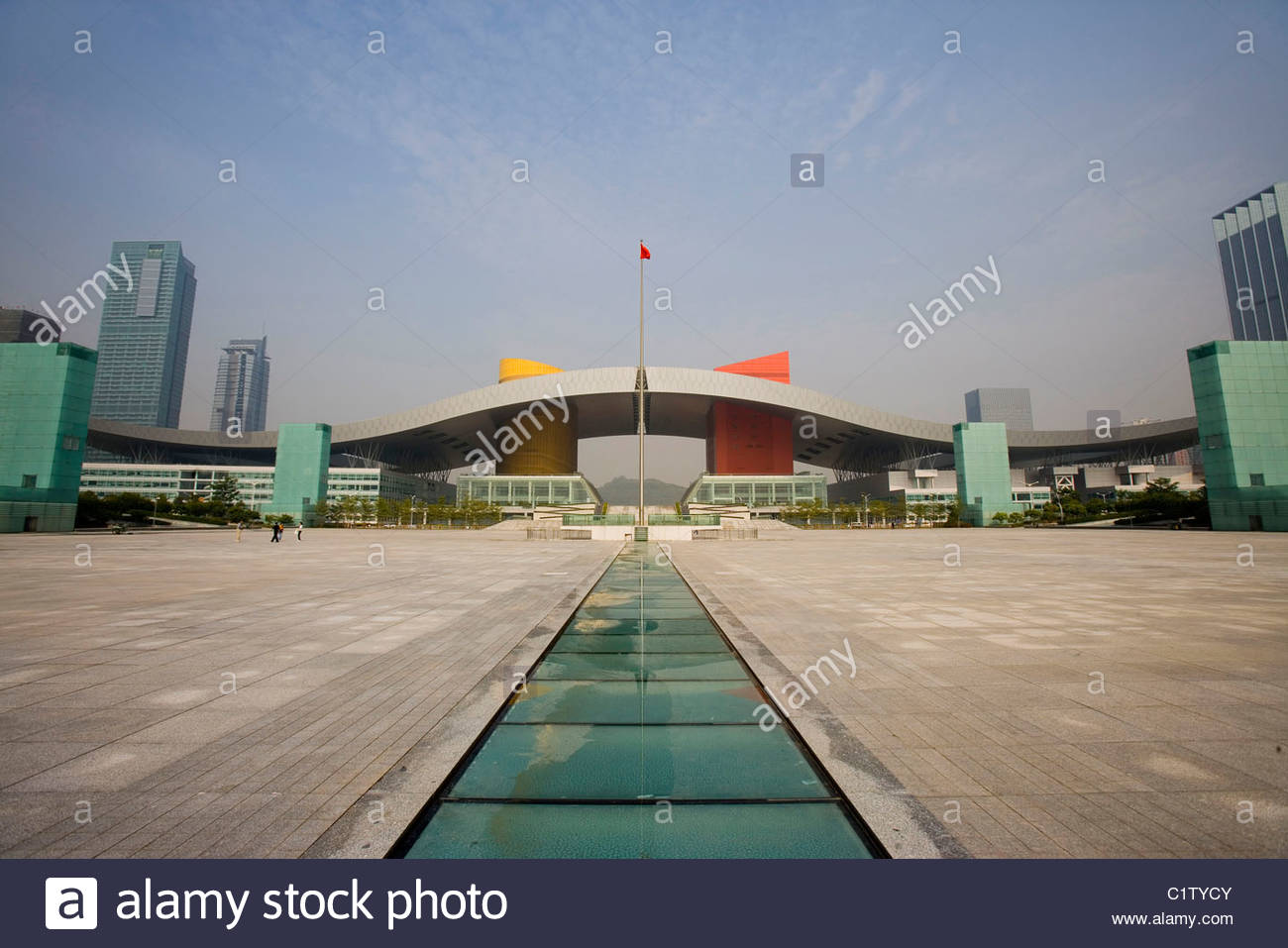 Shenzhen City Hall Architecture Stock Photos & Shenzhen City Hall ...