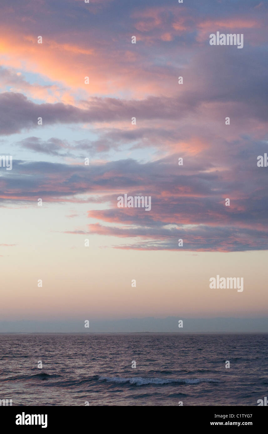 early evening sea scape Stock Photo - Alamy