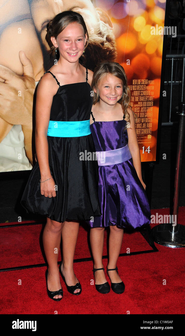 Hailey McCann and Tatum McCann Premiere of 'The Time Traveler's Wife ...