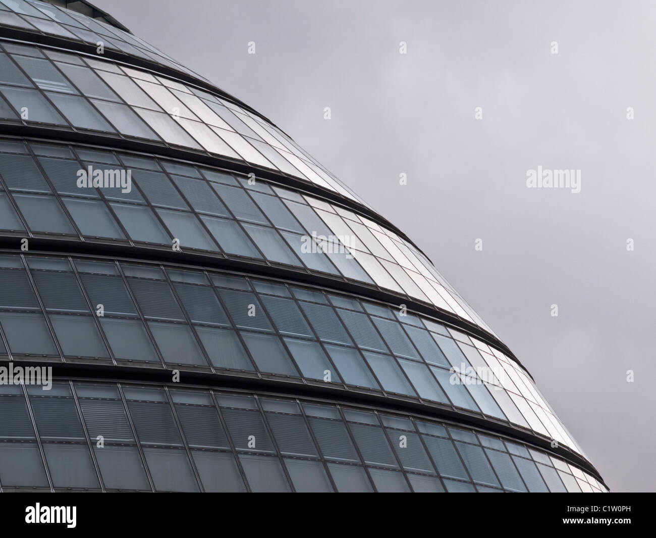 The exterior of City Hall, headquarters of the Greater London Authority ...
