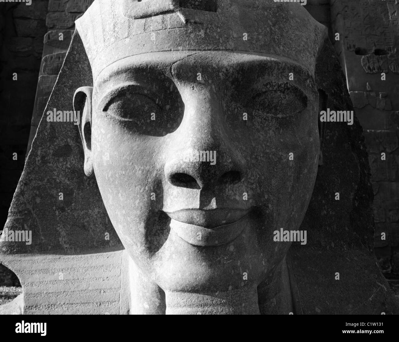 Statue of Ramses, Luxor Temple, Luxor, Egypt Stock Photo - Alamy