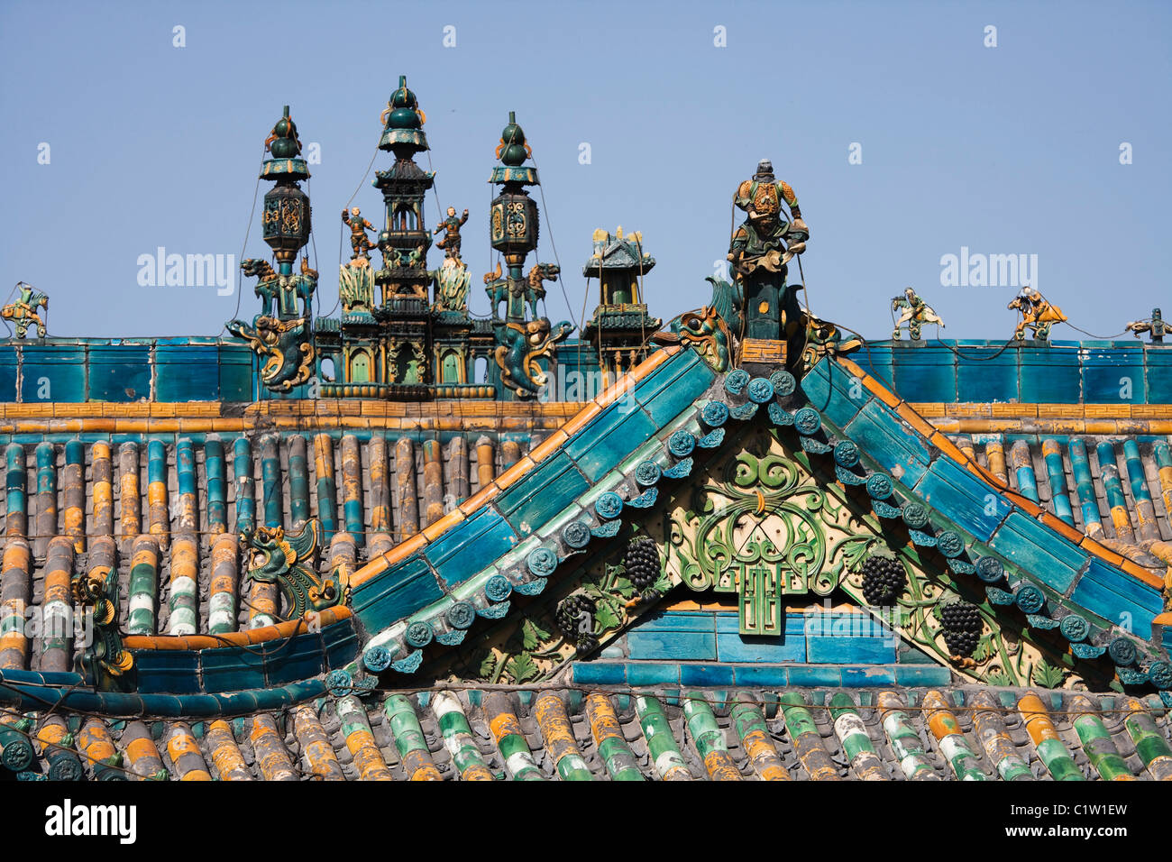 Pingyao And City God Temple Stock Photos & Pingyao And City God Temple ...