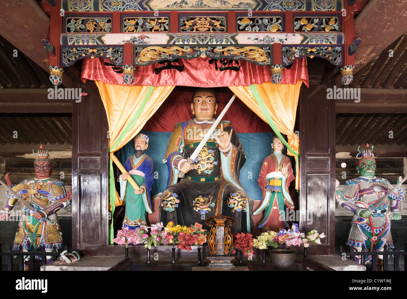 Pingyao And City God Temple Stock Photos & Pingyao And City God Temple ...
