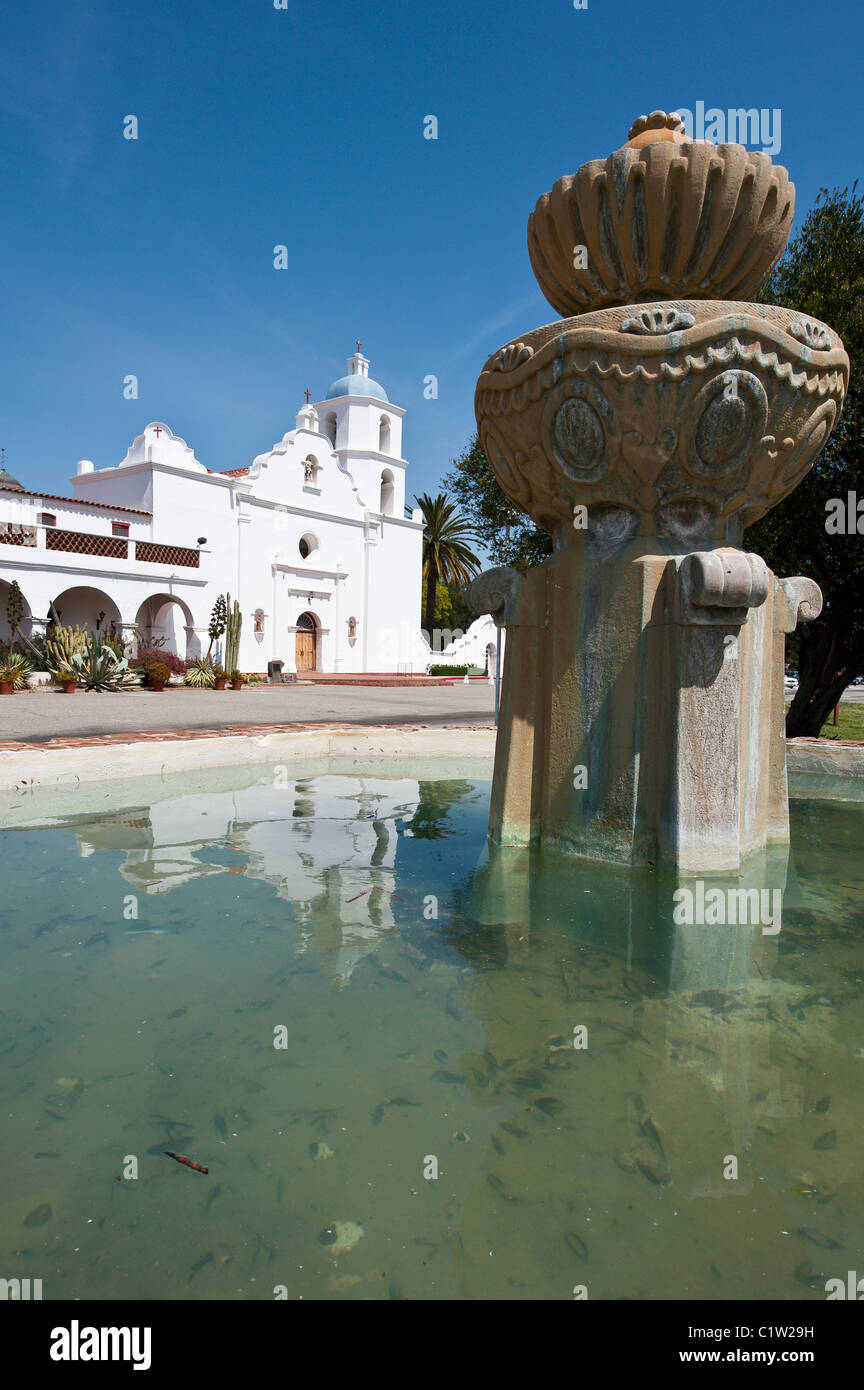 Oceanside, California. Mission San Luis Rey de Francia Stock Photo - Alamy