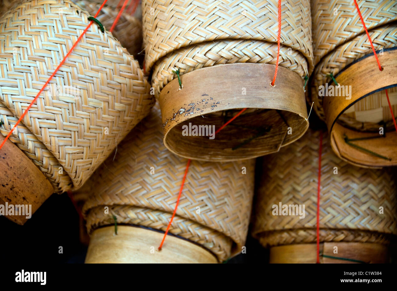 A Thai hardware store that features mostly woven goods, located in Khon ...