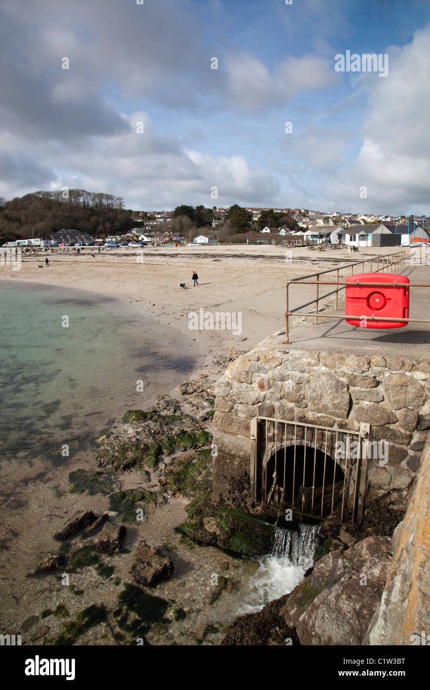 Swanpool; beach; Falmouth; Cornwall Stock Photo - Alamy
