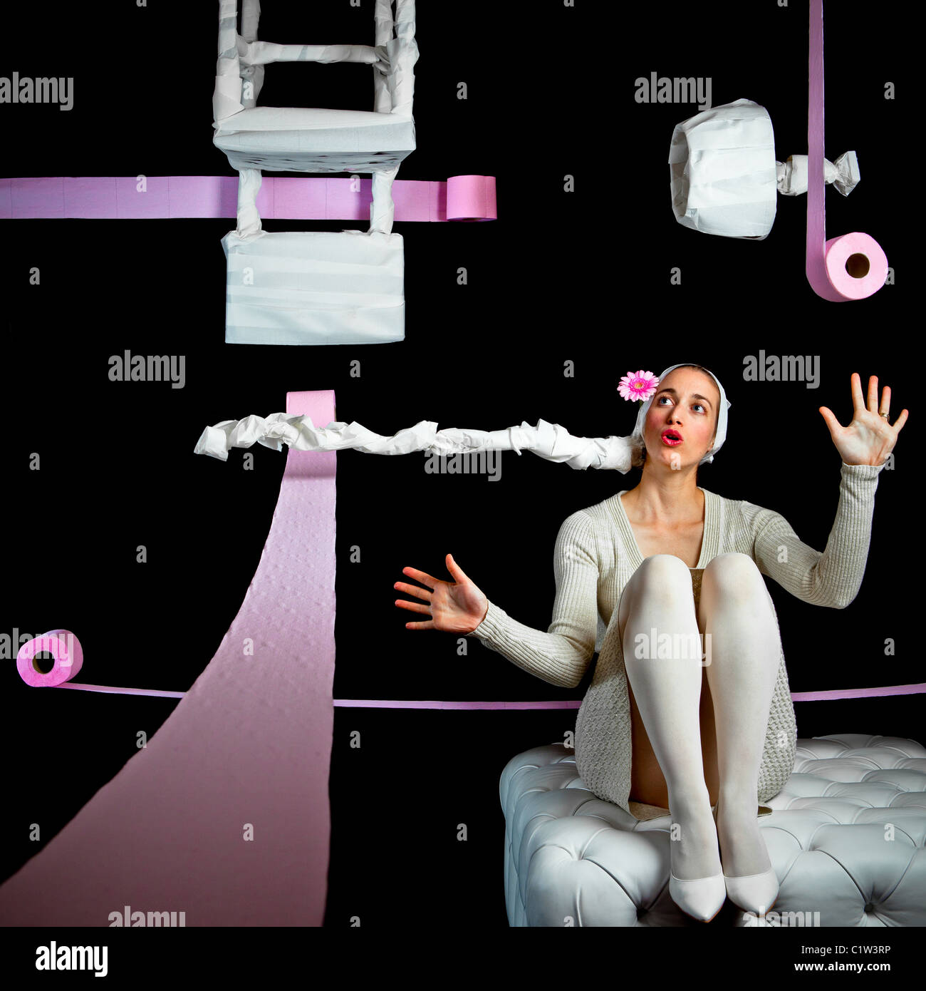 Femme toilet hi-res stock photography and images - Alamy