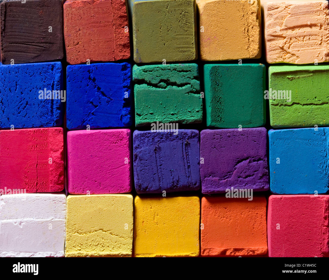 Colorful soft pastels Stock Photo - Alamy