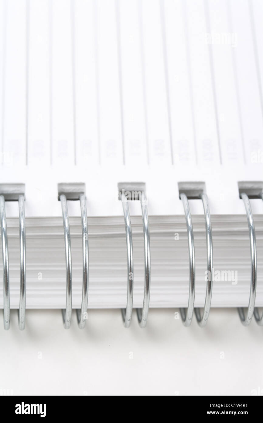 notebook close up shot for background Stock Photo - Alamy