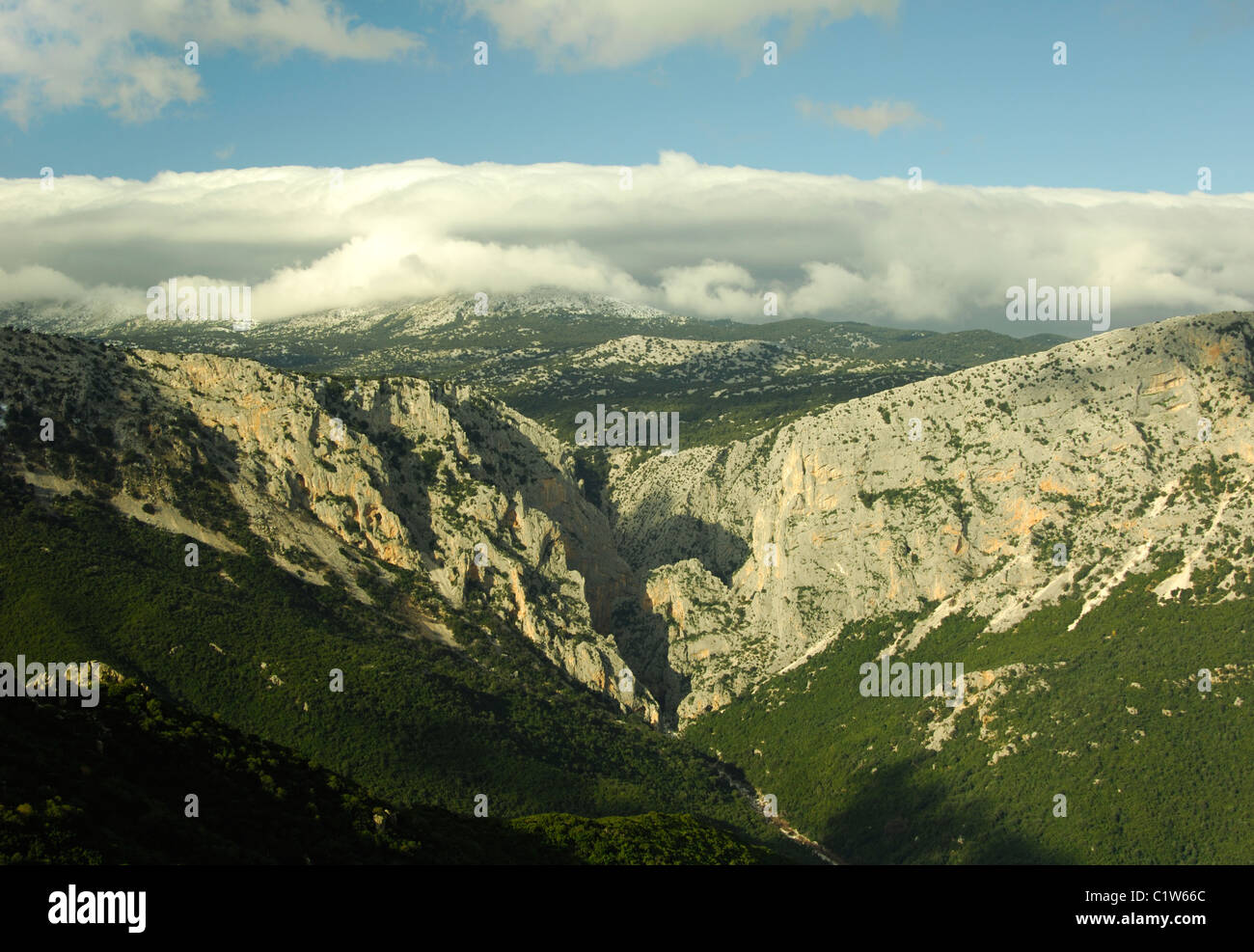 Canyon gorropu on sardinia hi-res stock photography and images - Alamy