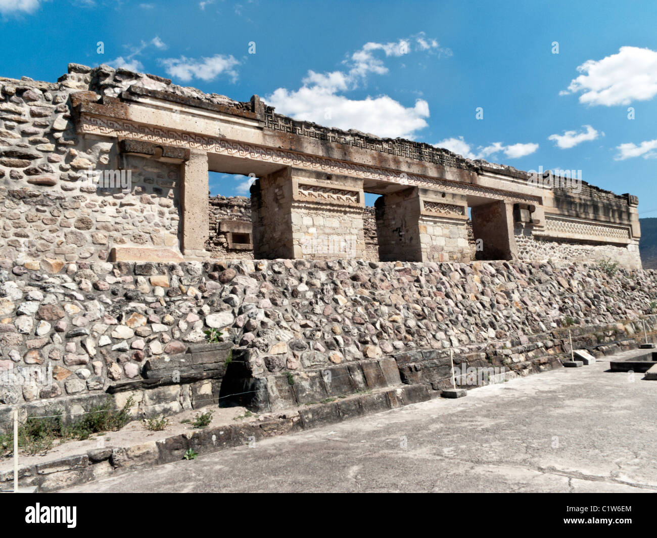Mitla columns hi-res stock photography and images - Alamy