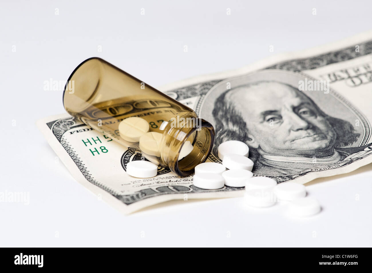 Spending money on expensive drugs Stock Photo - Alamy