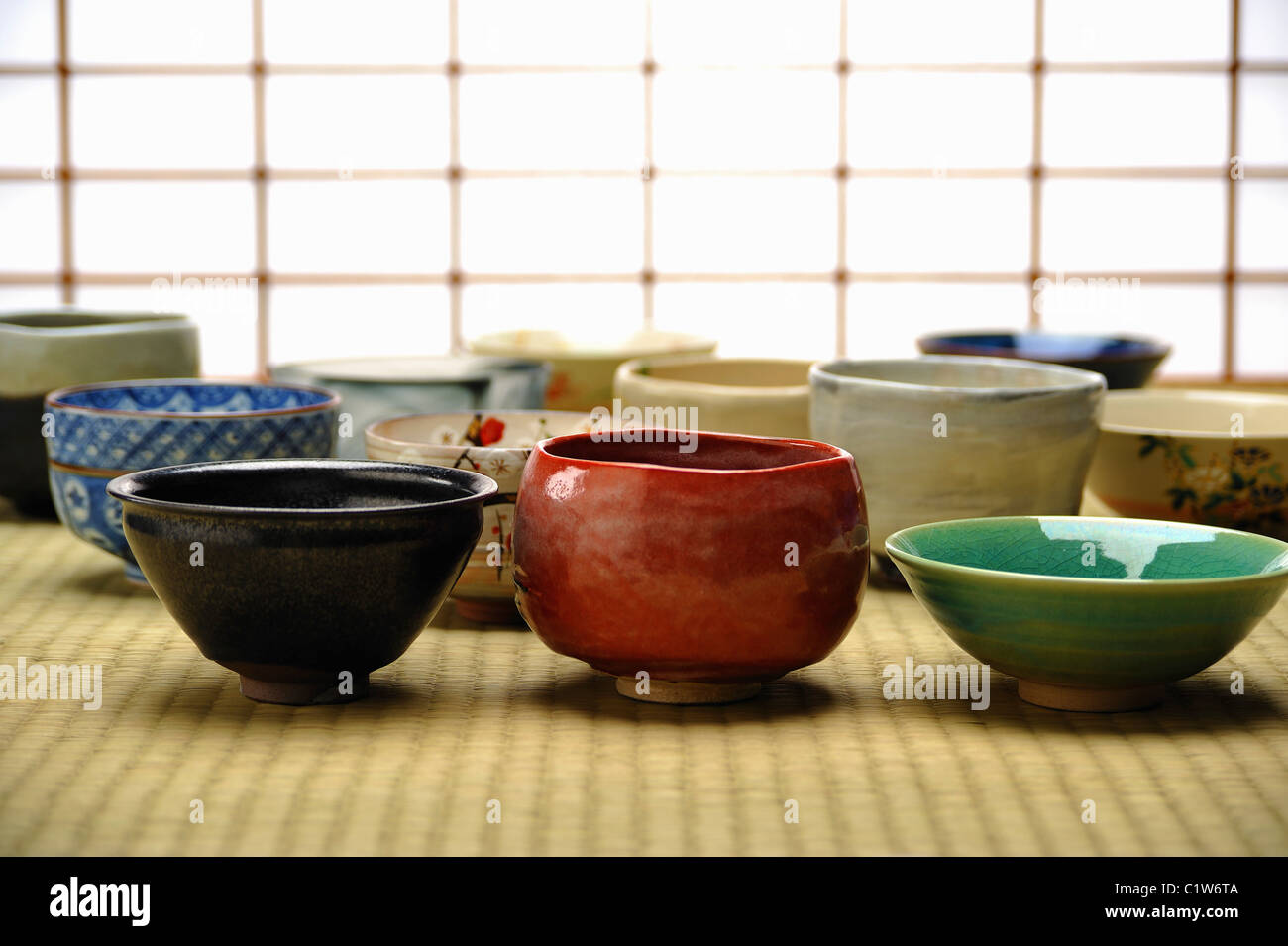 Japanese Tea Ceremony Cups