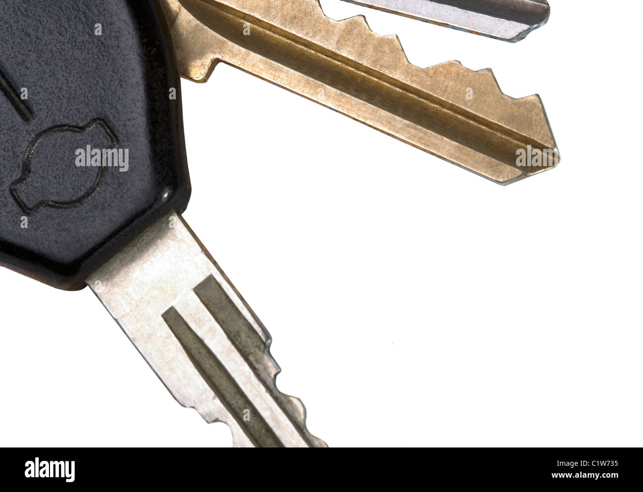 A close-up of a map of Boston, Massachusetts with car keys Stock Photo ...