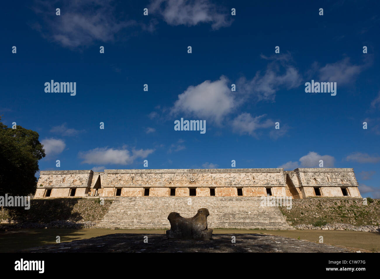 The Palace of the Governor in Uxmal is one of the best examples of Maya ...