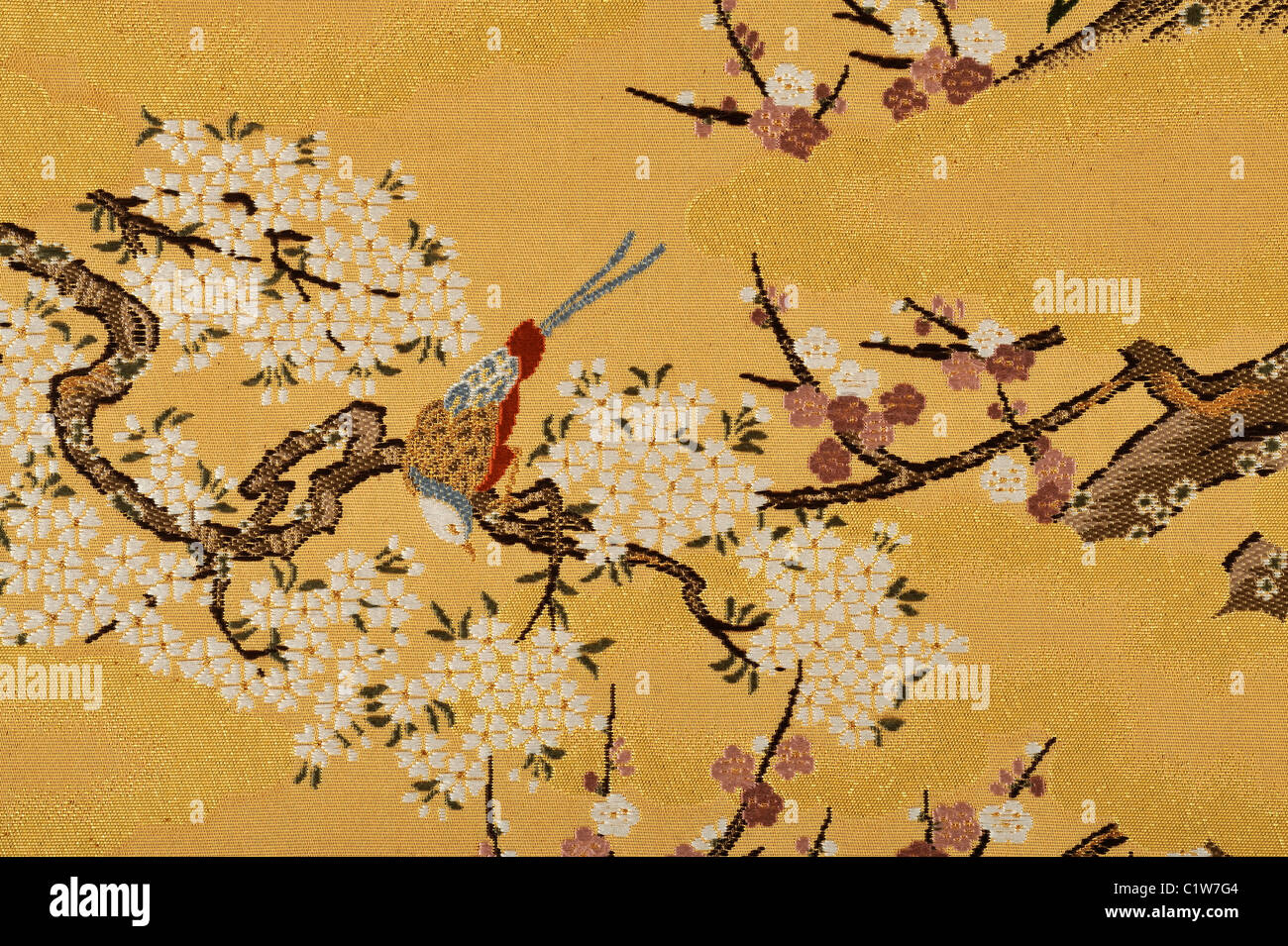 Japanese bird print hi-res stock photography and images - Alamy